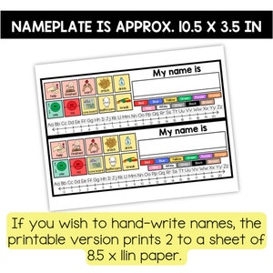AAC Student Helper Desk Nameplate, Communication Board, Autism ...