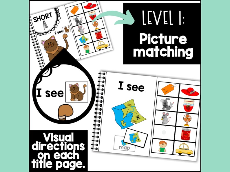 Short A Adapted Books, CVC Adapted Books, Special Education Skill ...