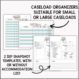 Editable Special Education Planner Binder, Boho Teacher Planner ...