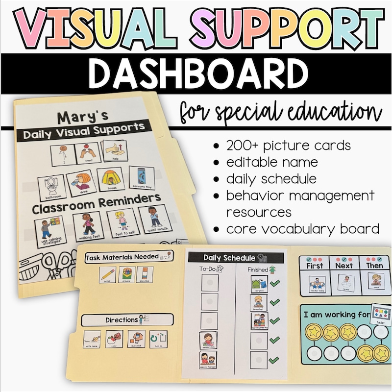 Visual Choice Board - Etsy