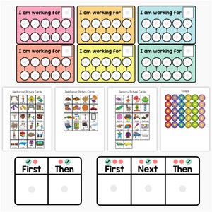 Visual Support Dashboard, File Folder Daily Schedule, Special Education ...