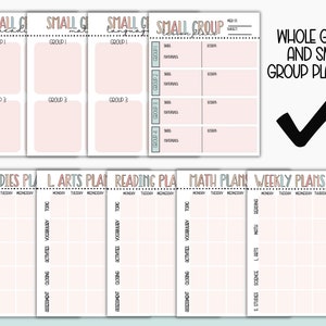 Editable Self Contained Special Education Planner, Editable Boho ...