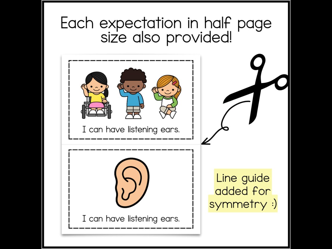 Special Education Classroom Expectations Visuals, Voice Level Decor ...