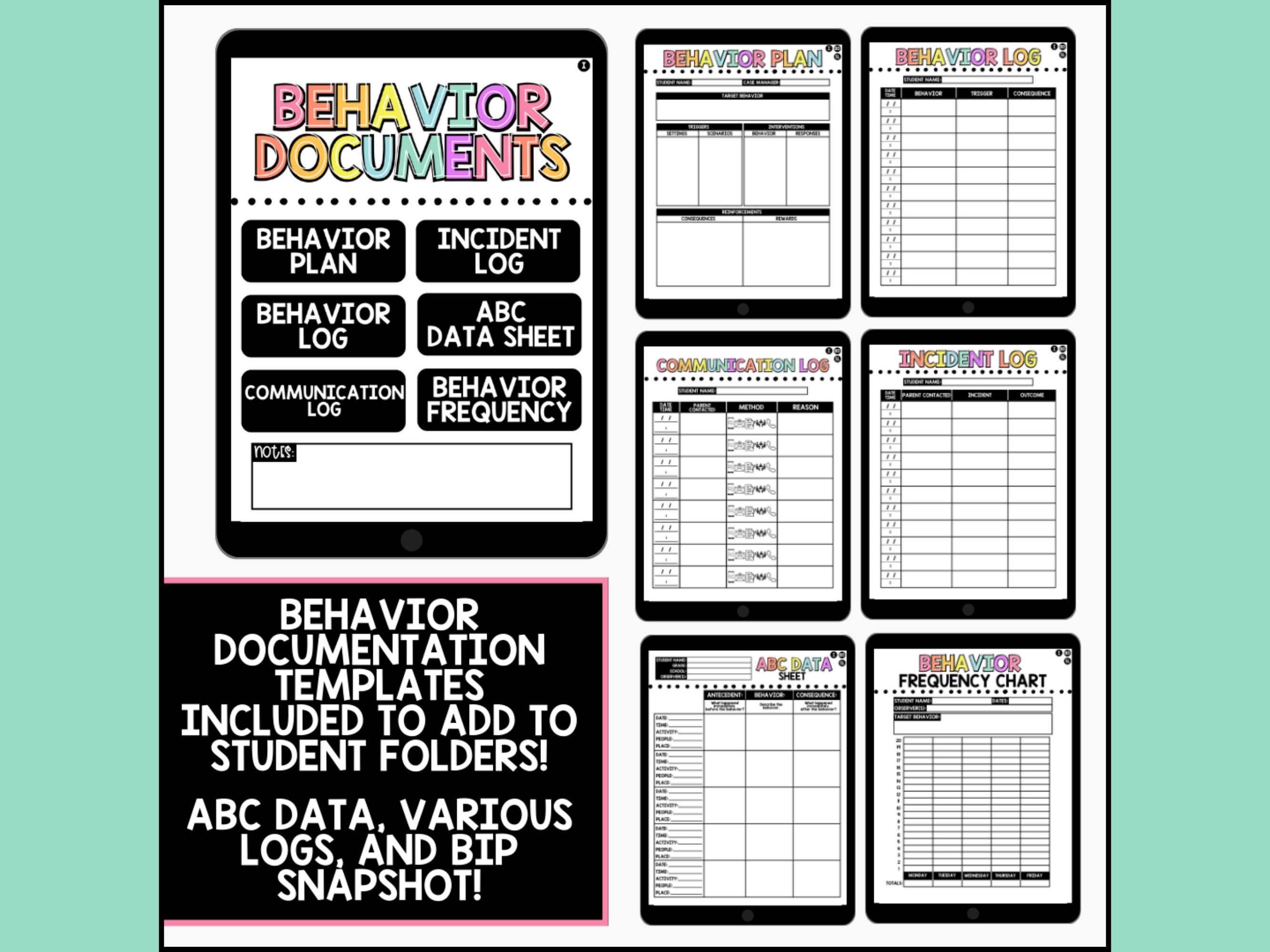 Digital Special Education Planner, Case Manager Notebook, SPED ...