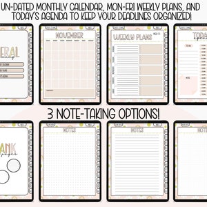 Digital SELF CONTAINED Rainbow Special Education Planner, Caseload and ...
