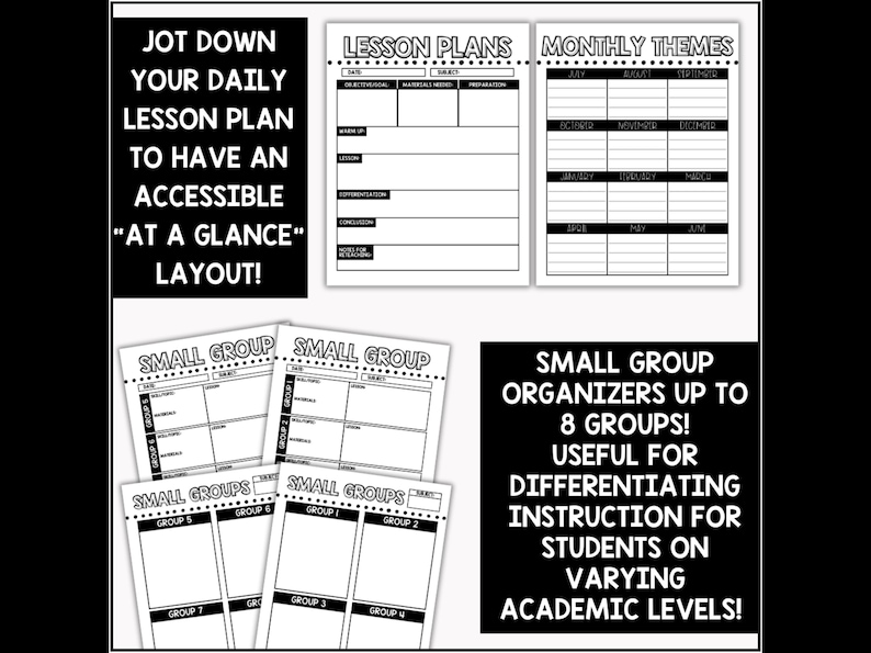 Special Education Planner, Self-contained Teacher Binder, IEP Meeting ...