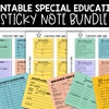 IEP Skills Binder, Printable IEP Goal Assessments, Basic Skills ...