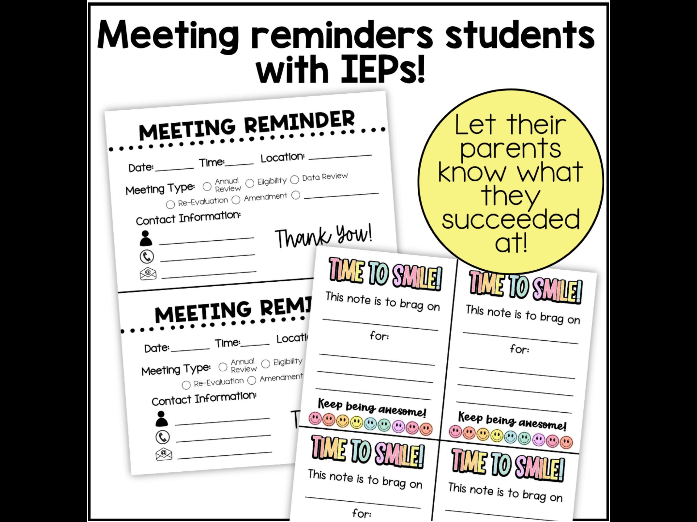 Take Home Folder With Daily and Weekly Reports, Behavior Tracking ...