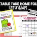 Editable Take Home Folder Canva Templates, Student Homework Folder ...