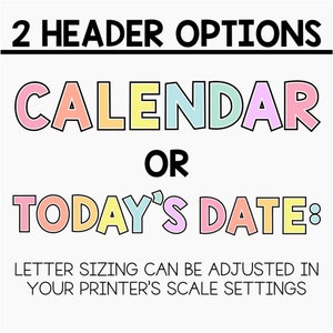 Morning Meeting Flip Calendar for Special Education, AAC Visual ...