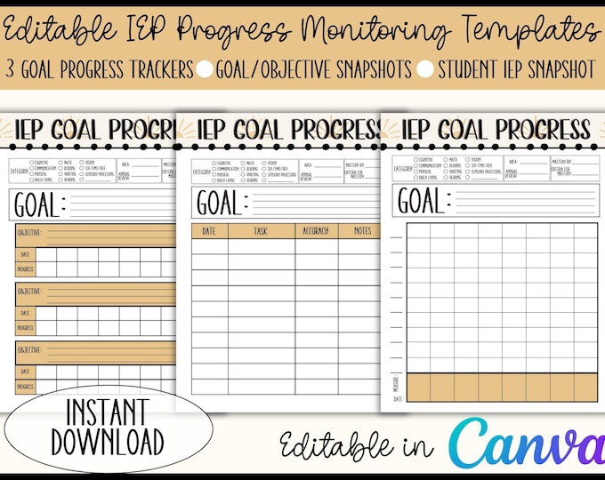 Academic Intervention Tracking: RTI, IEPS & Progress Monitoring google ...
