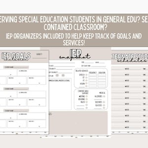 Printable Boho Teacher Planner, Teacher Lesson Planner Organizer, 2023 ...