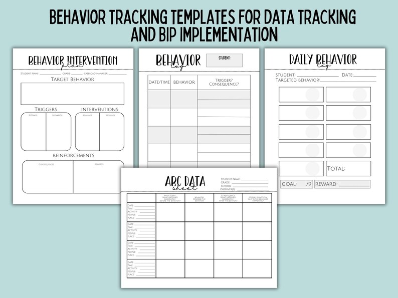 Editable IEP Meeting Planner Templates, Canva Templates, Printable ...
