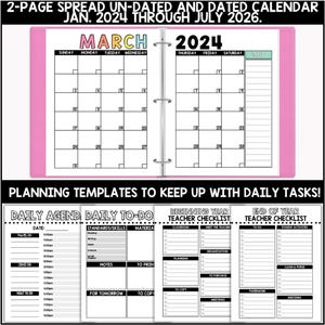 Special Education Planner, Self-contained Teacher Binder, IEP Meeting ...