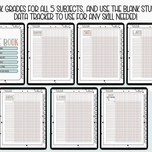 Digital SELF CONTAINED Boho Special Education Planner, Caseload and ...