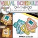 Editable Portable Visual Schedule, Lanyard Visual Schedule, Special ...