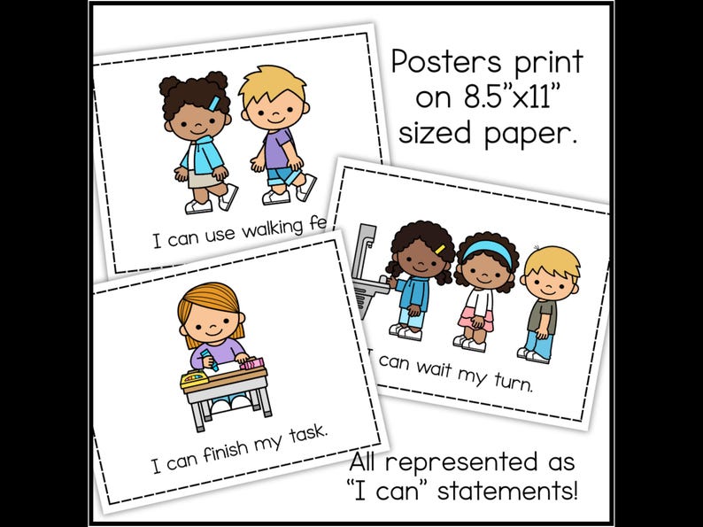 Expectativas visuales para el aula de educación especial, decoración ...