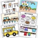 Back to School Prek Interactive Work Mats, Special Education IEP Goal ...