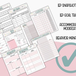 Editable Self Contained Special Education Planner, Terrazzo Teacher ...