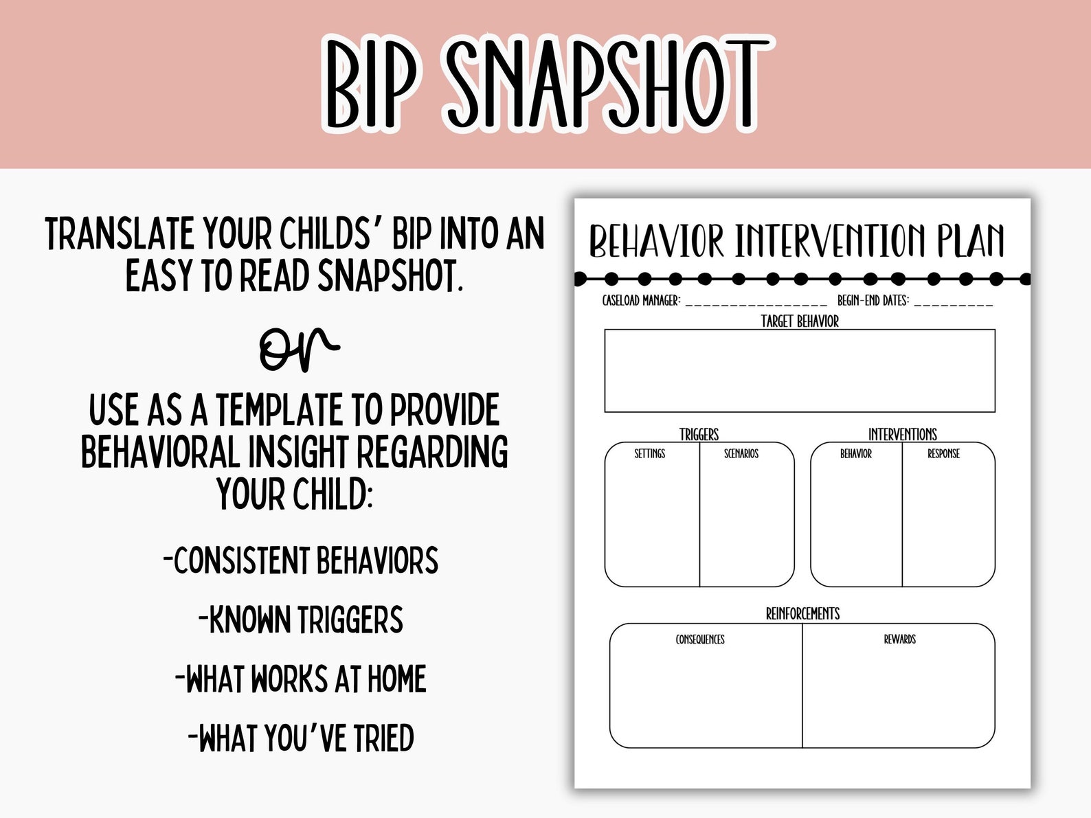 Editable Parent IEP Binder, Printable IEP Meeting Tracker, Editable ...
