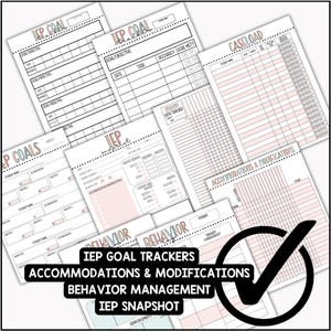 Editable Self Contained Special Education Planner, Editable Boho ...