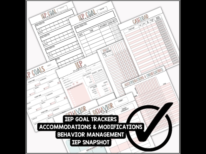 Editable Self Contained Special Education Planner, Editable Boho ...
