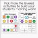 Morning Warm-up Binder, Morning Meeting Binder, Special Education ...