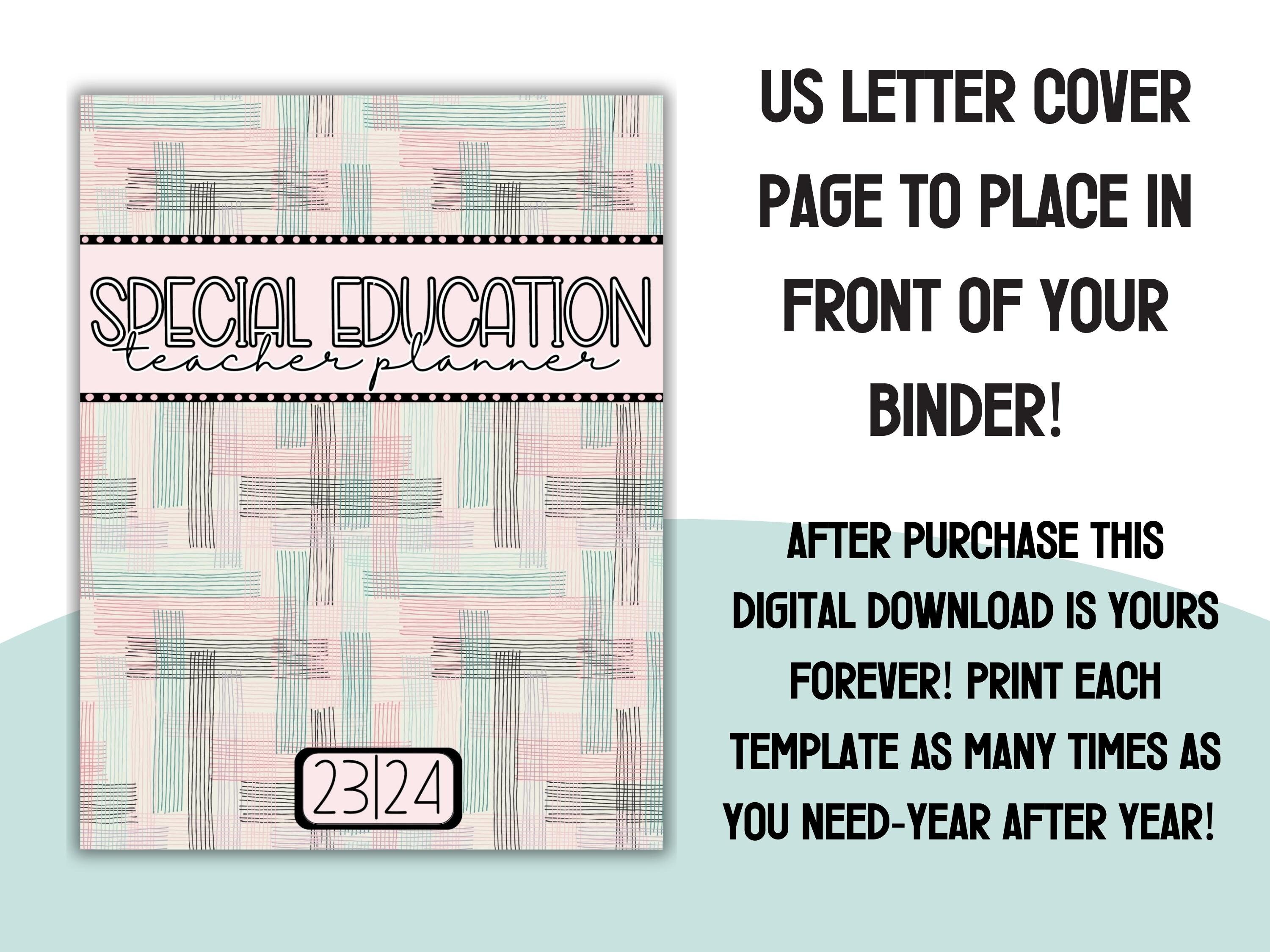 Editable Special Education Caseload Templates, IEP Goal Planning ...