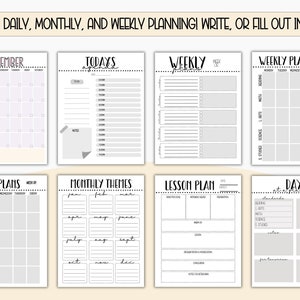 Self Contained Special Education Planner Editable Teacher - Etsy