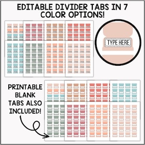 Editable Special Education Planner Binder, Boho Teacher Planner ...