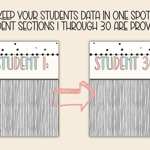 Printable Student Data Tracker, Basic Skills Assessment, IEP Goal ...