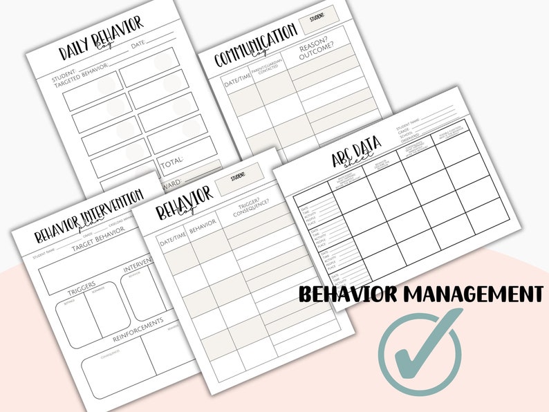 Editable Self Contained Special Education Planner, Printable SPED ...