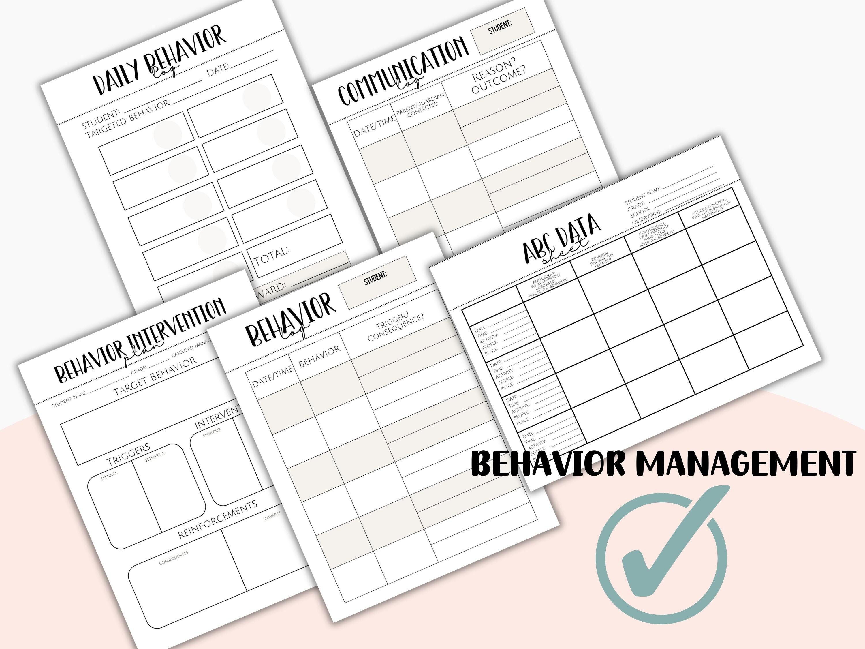 Editable Self Contained Special Education Planner, Printable SPED ...