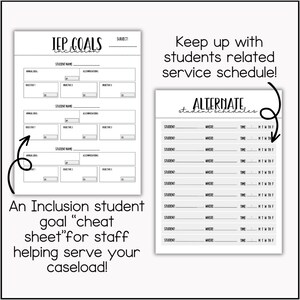 Editable IEP Meeting Planner Templates, Canva Templates, Printable ...