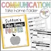 Take Home Folder With Daily and Weekly Reports, Behavior Tracking ...