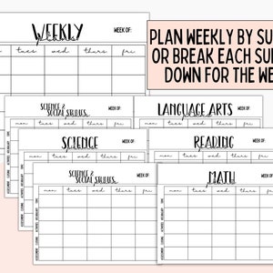 Editable Self Contained Special Education Planner, Printable SPED ...