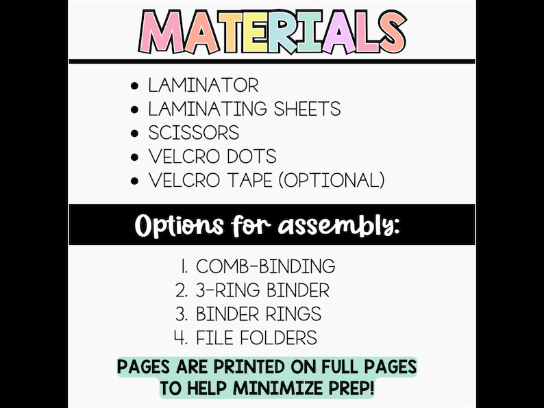 ERRORLESS Number Quantity Matching Adapted Book, Activities for Special ...