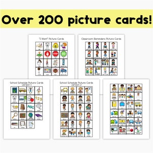 Visual Support Dashboard, File Folder Daily Schedule, Special Education ...