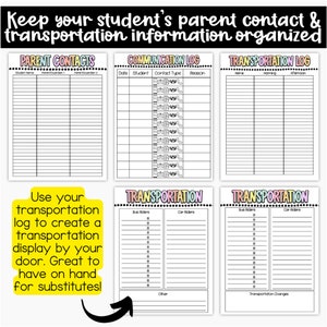 Editable Meet the Teacher Templates, Back to School Teacher Prep, Open ...