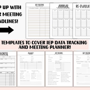 Editable Self Contained Special Education Planner, Printable SPED ...