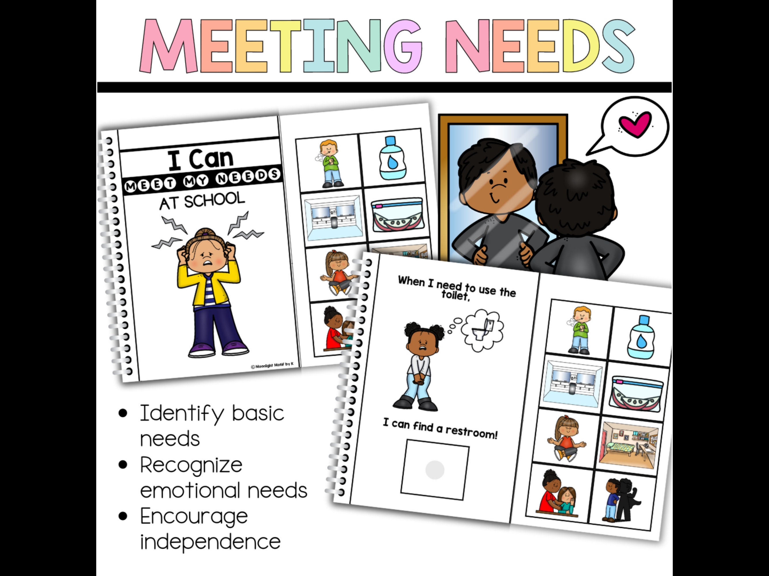 Self Care Adapted Books, Life Skills Special Education Resources ...