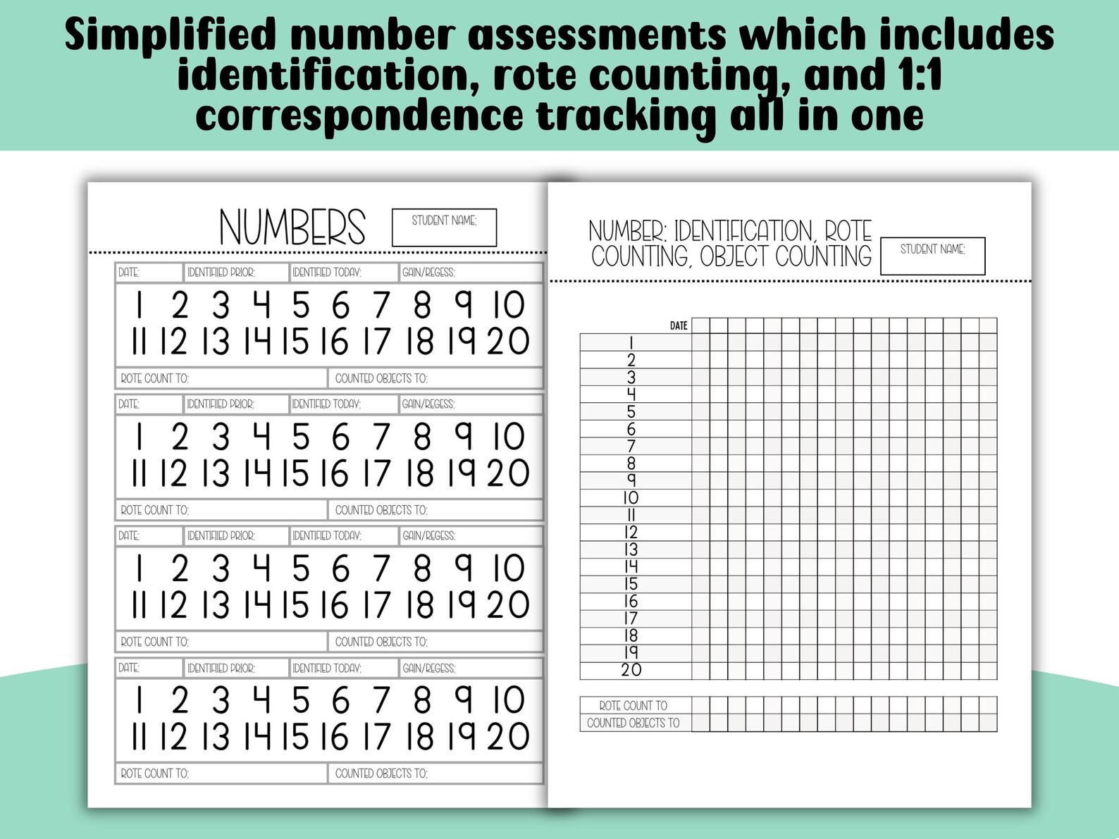 Student Data Tracker, Basic Skills Assessment, IEP Goal Tracker, Basic ...