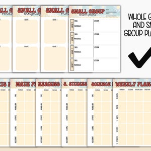 Self Contained Special Education Planner, Editable Retro Teacher ...