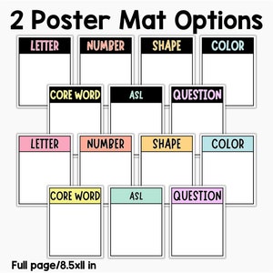 Special Education Learning Target Focus Wall, Prek Focus Wall Kit ...