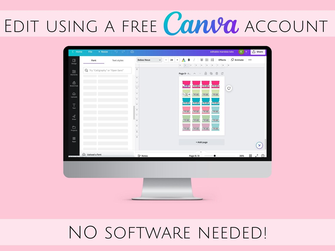 Editable Special Education Planner Binder, Caseload Canva Templates ...