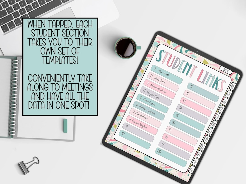 Digital Special Education Planner, Caseload Management Planner, IEP ...