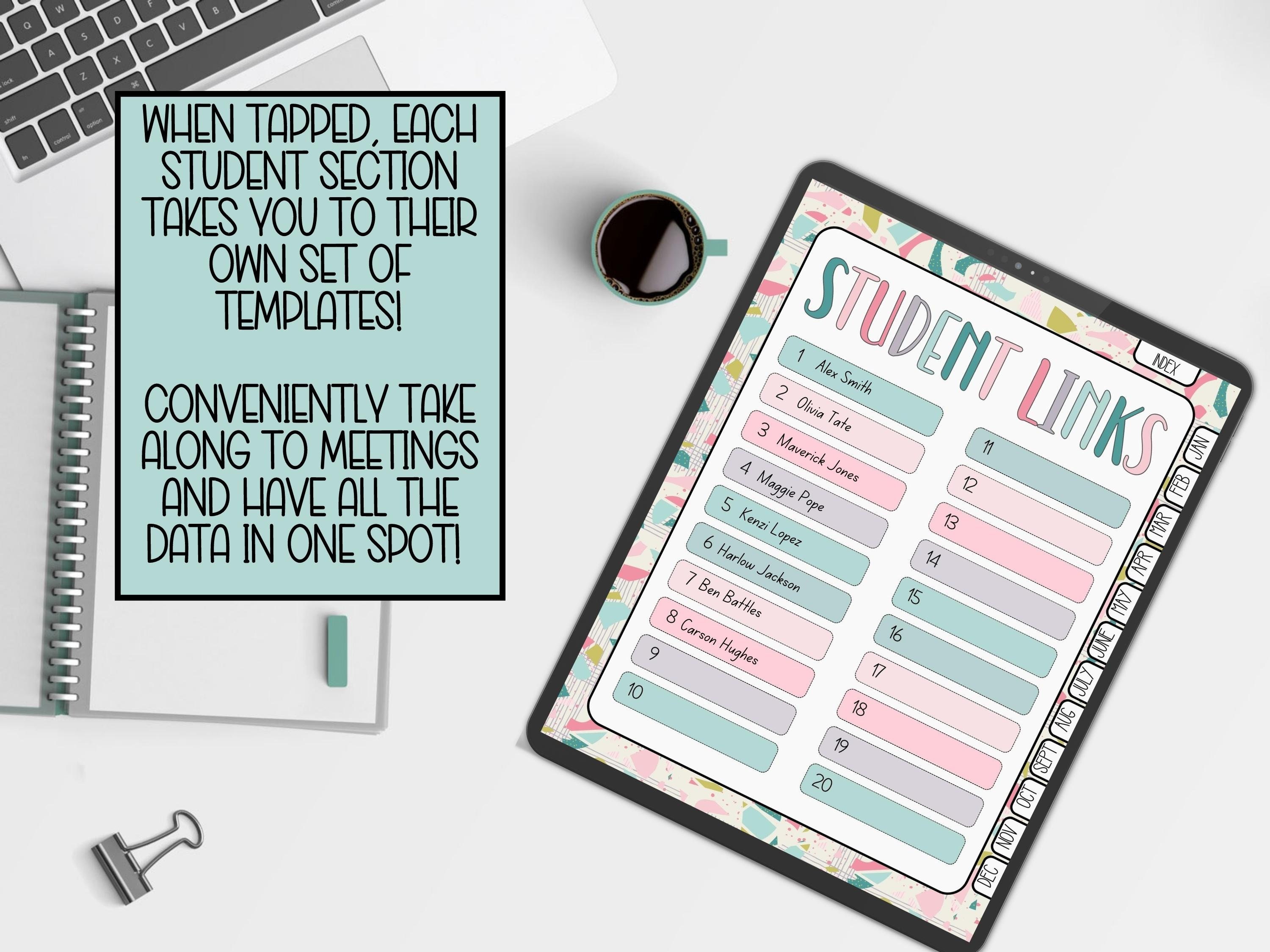 Digital Special Education Planner, Caseload Management Planner, IEP ...