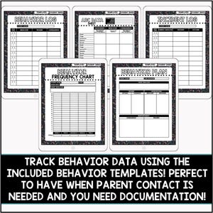 Digital Special Education Notebook, Student Data Tracking Portfolio ...