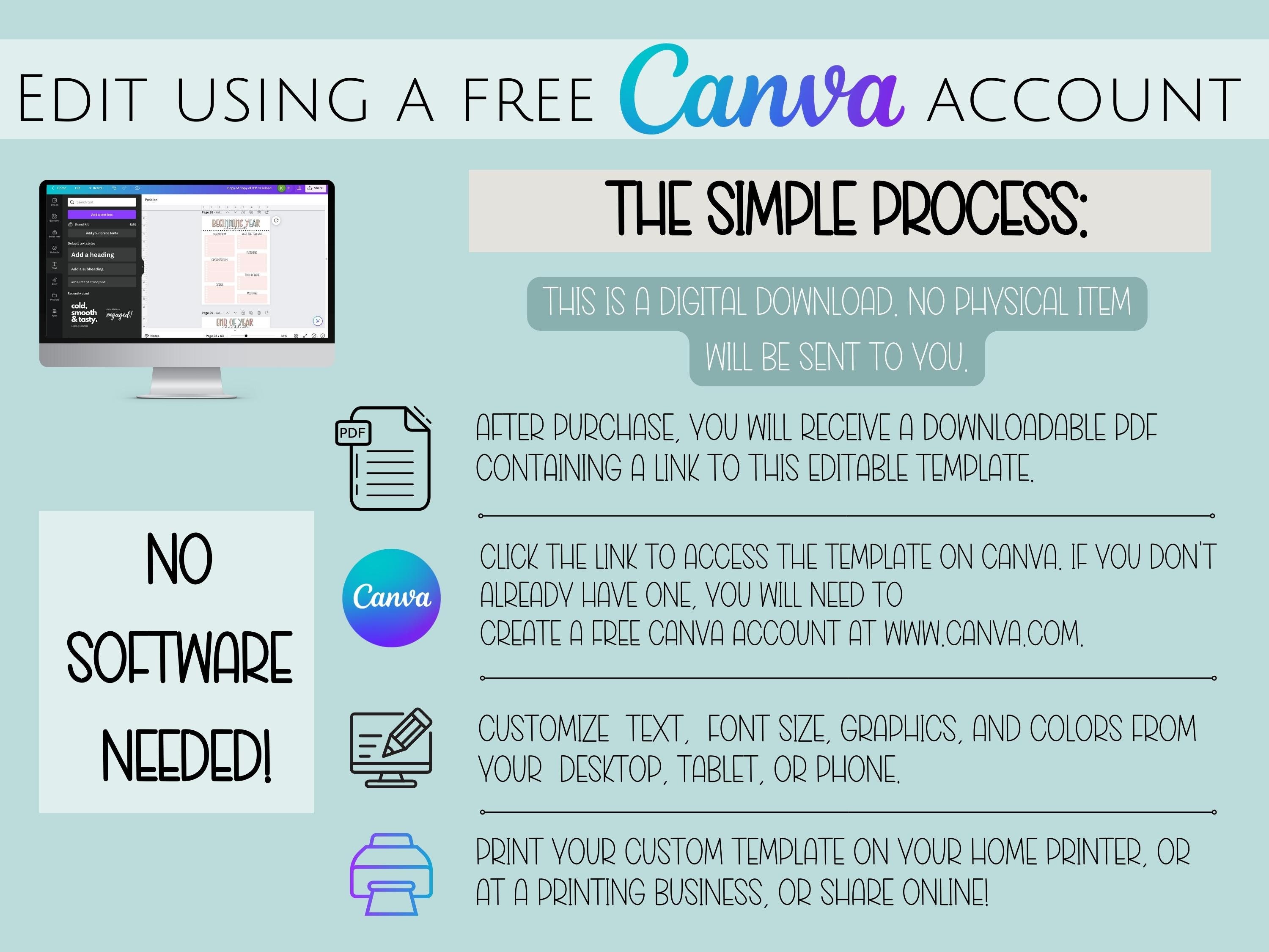 IEP Goal Tracking Binder, Editable Iep Goal Tracking Templates ...