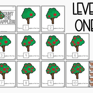 Counting and Number Identification Adapted Book Bundle, Special ...